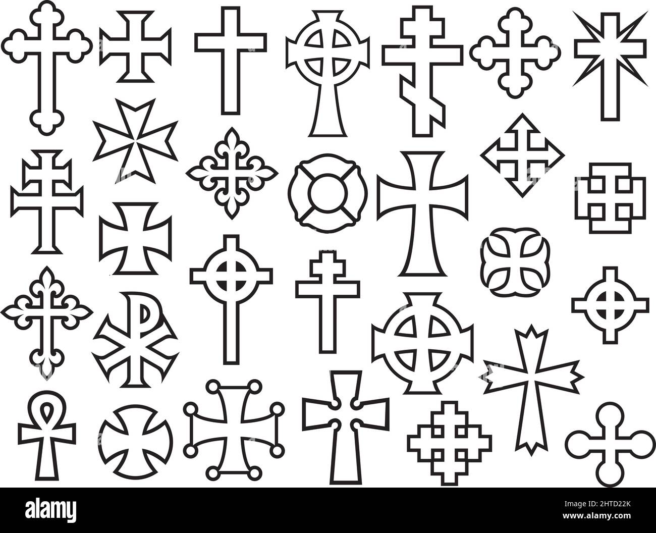 Cross of the order of christ Cut Out Stock Images & Pictures - Alamy