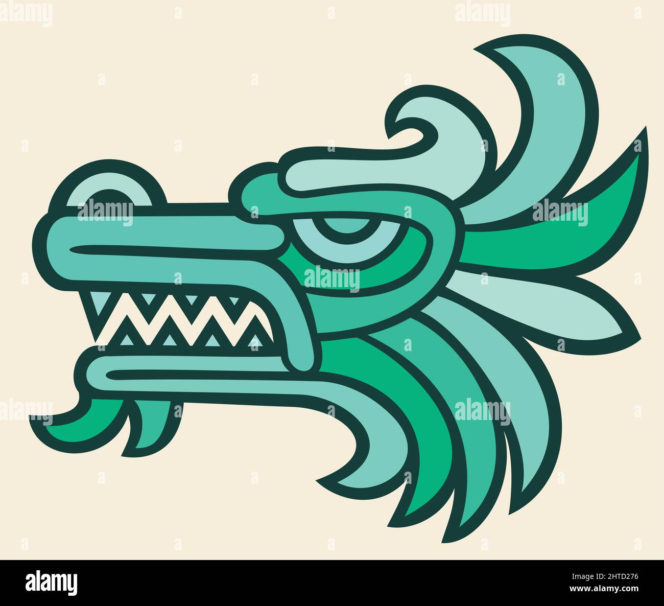 Dragon head vector illustration Stock Vector Image & Art - Alamy