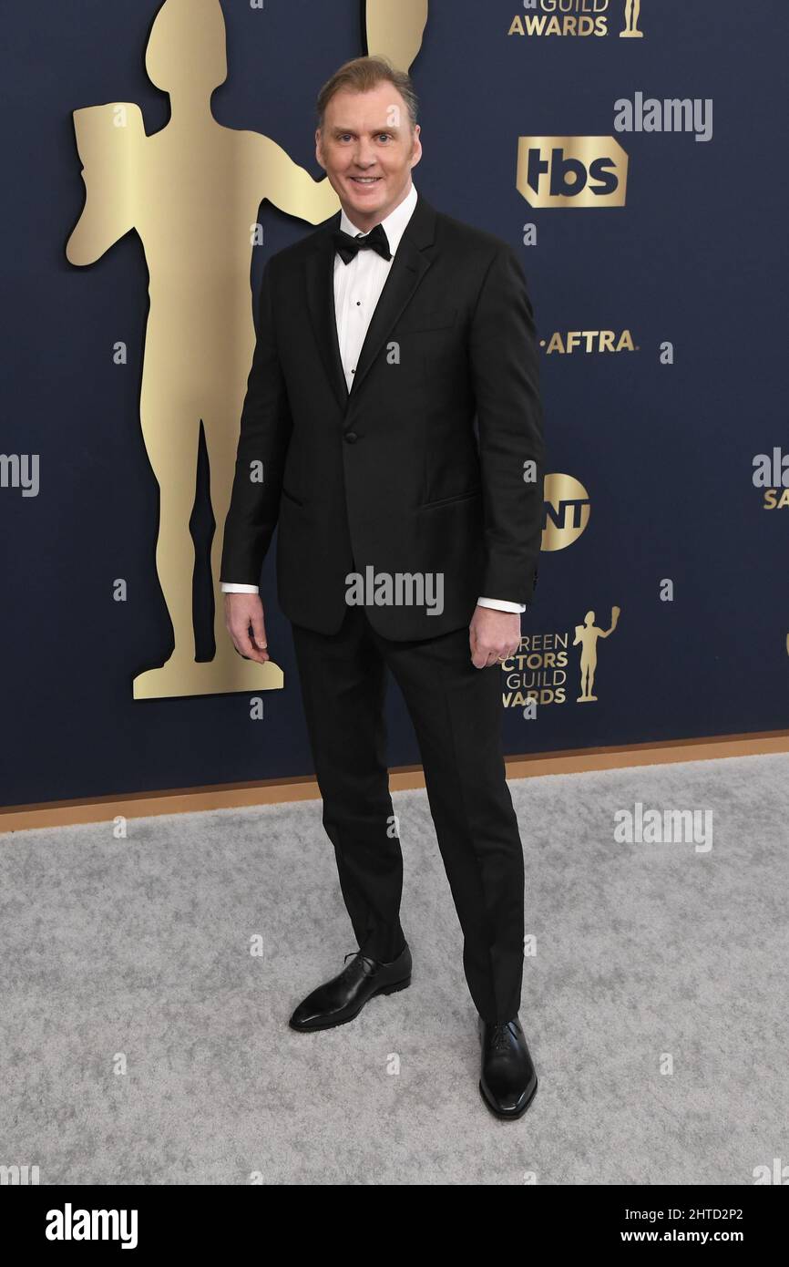 Los Angeles, USA. 27th Feb, 2022. Scott Nicholson arrives at the 28th ...