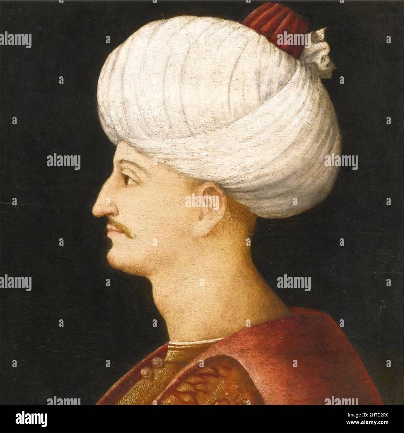 SULEYMAN the MAGNIFICENT (1494-1566) Ottoman Sultan, painted about 1520 ...