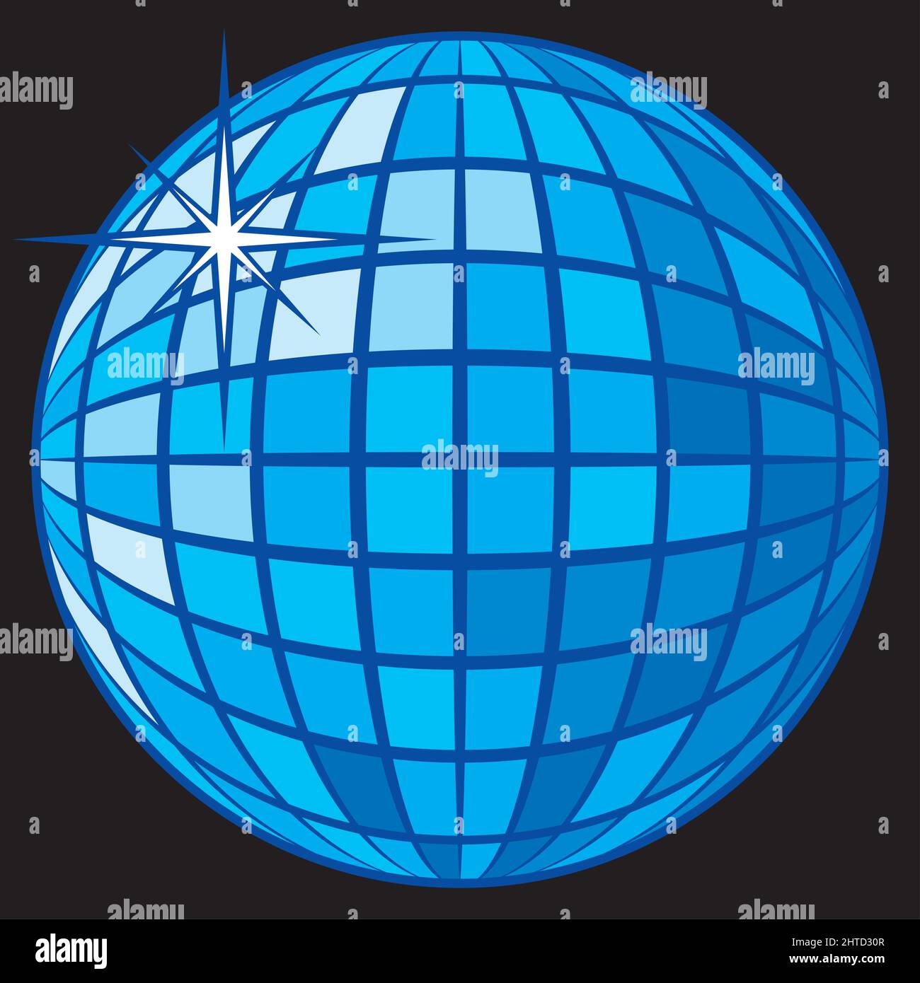 Disco dance floor retro Stock Vector Images - Alamy