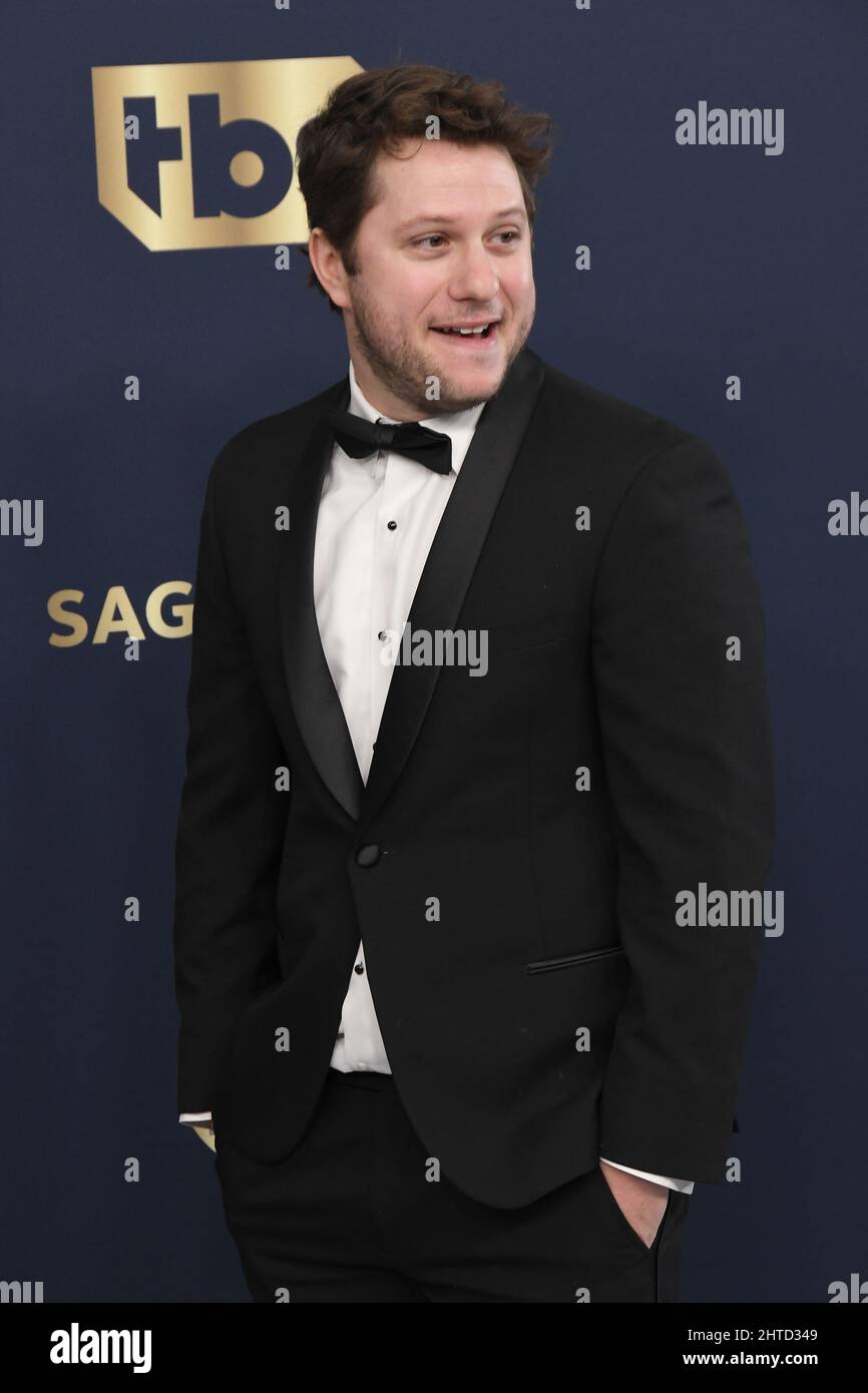 Los Angeles, USA. 27th Feb, 2022. Eli Bildner arrives at the 28th Screen Actors Guild Awards ...