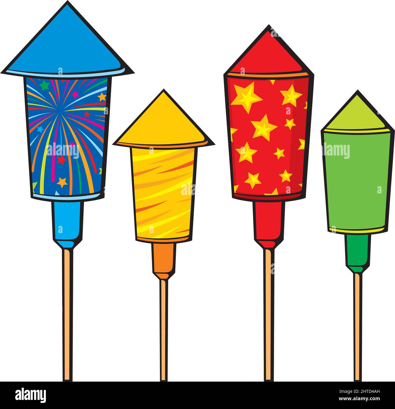 Cartoon fire cracker Stock Vector Images - Alamy
