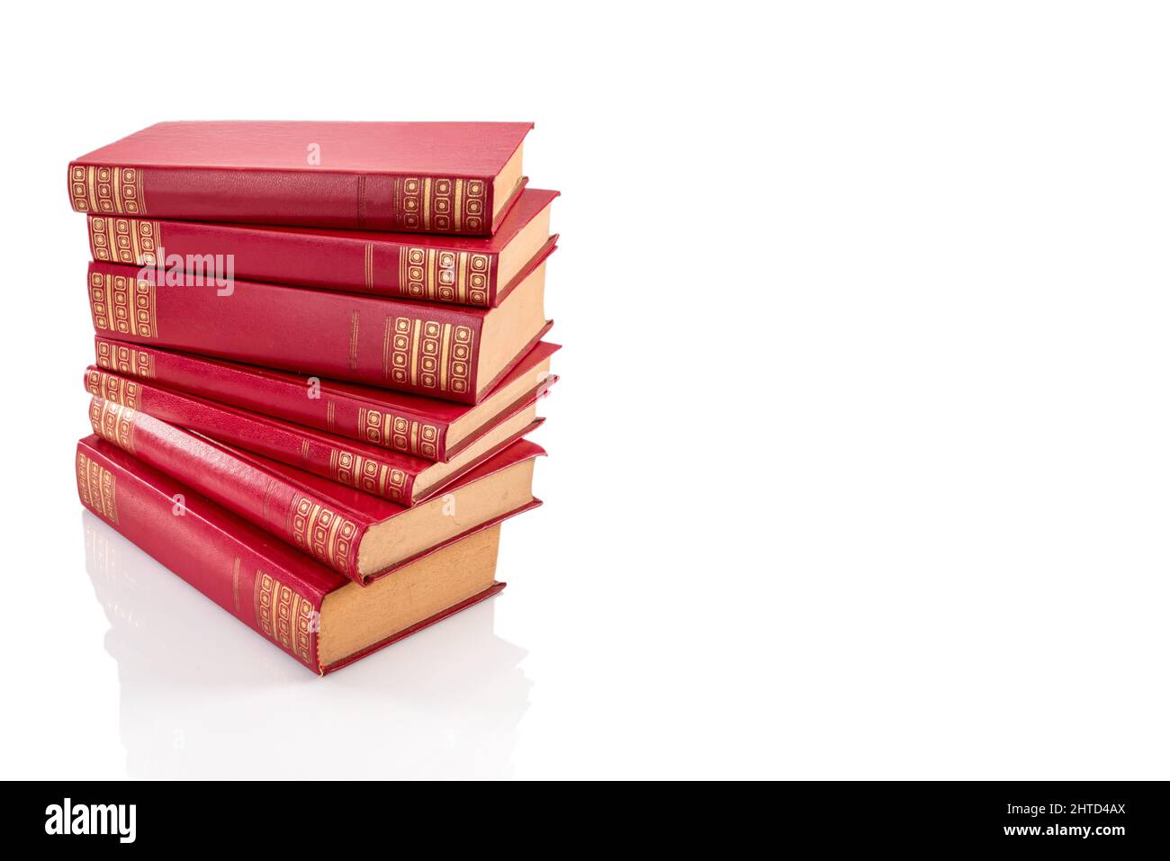 Red leather texture Cut Out Stock Images & Pictures - Alamy