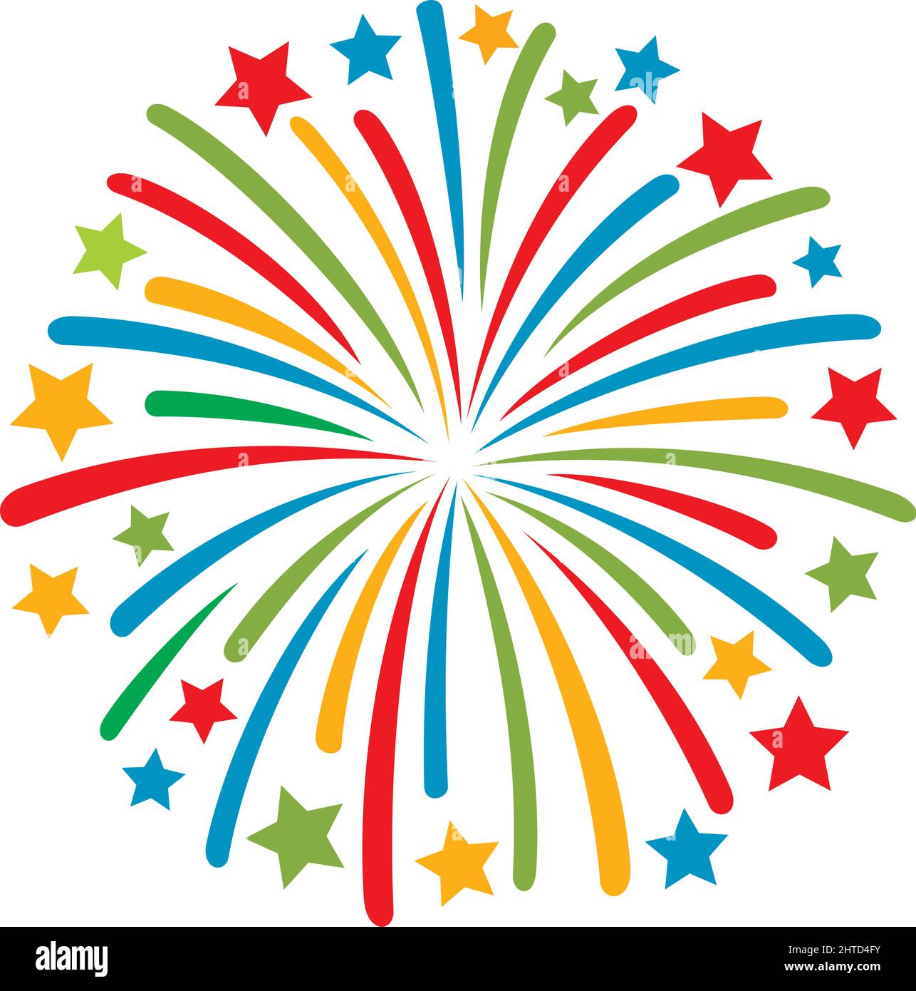 Firework vector illustration Stock Vector Image & Art - Alamy