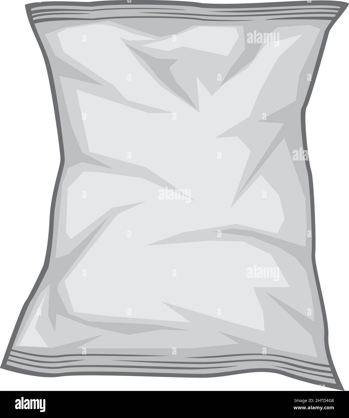 Foil package vector illustration Stock Vector Image & Art - Alamy