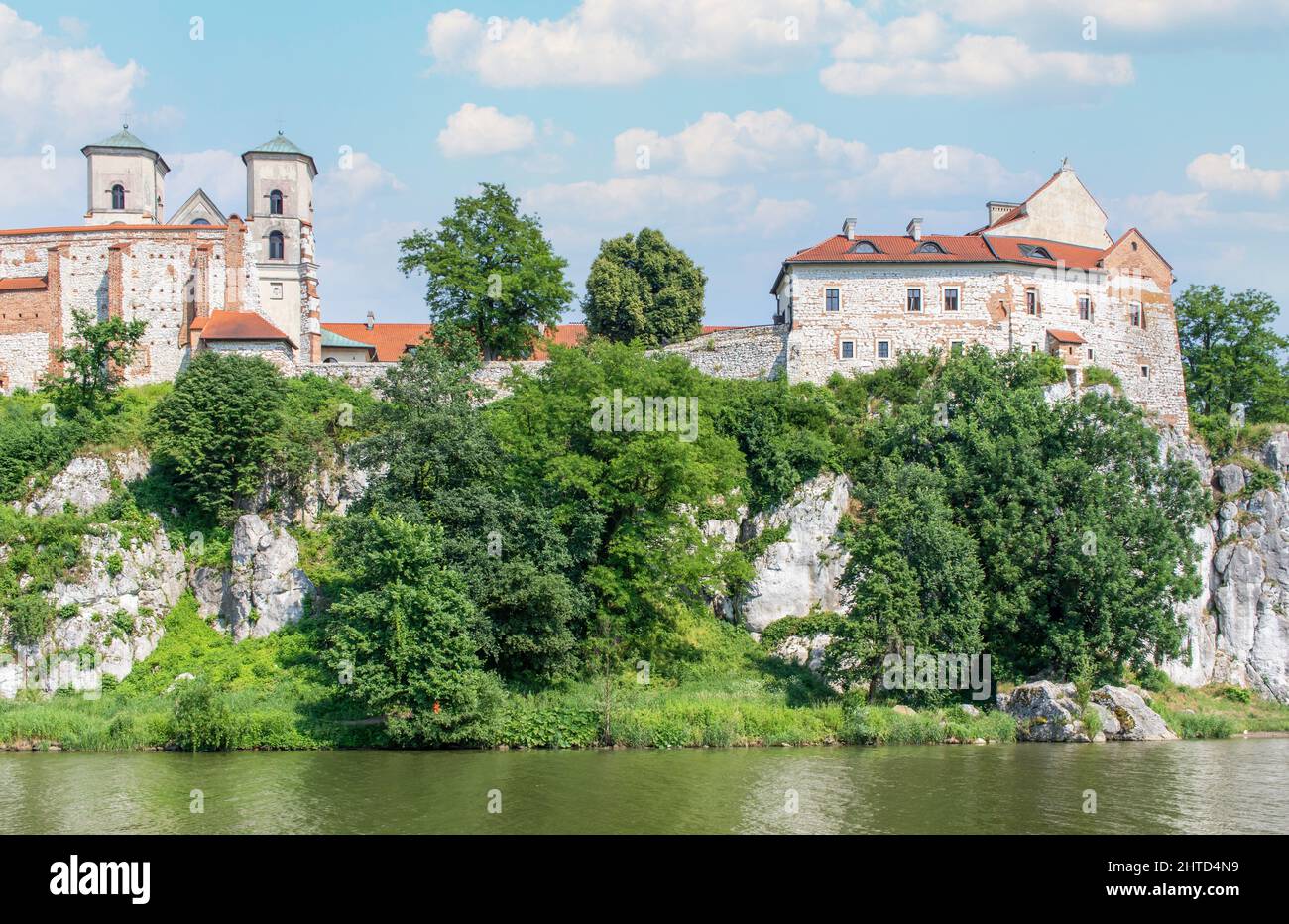 Few kilometers from Krakow, on the right bank of the Vistula river, the ...
