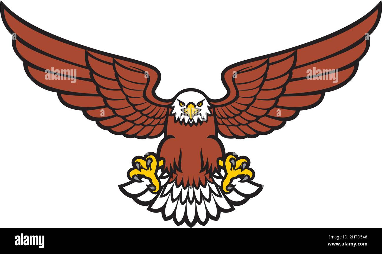 Eagle vector illustration Stock Vector Image & Art - Alamy