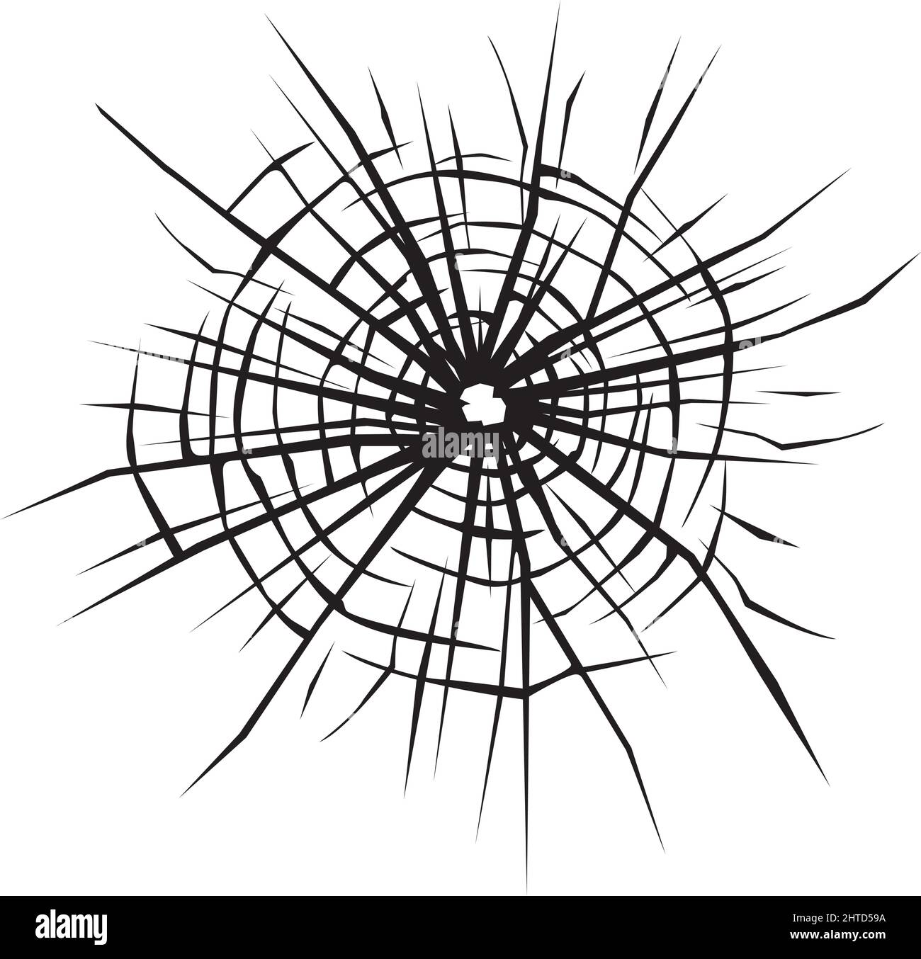 Cracked glass texture vector vectors Stock Vector Images - Alamy