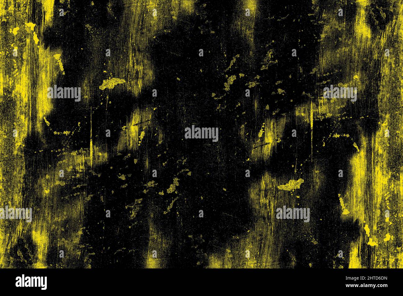 Yellow color abstract scratched dark metal texture background Stock ...