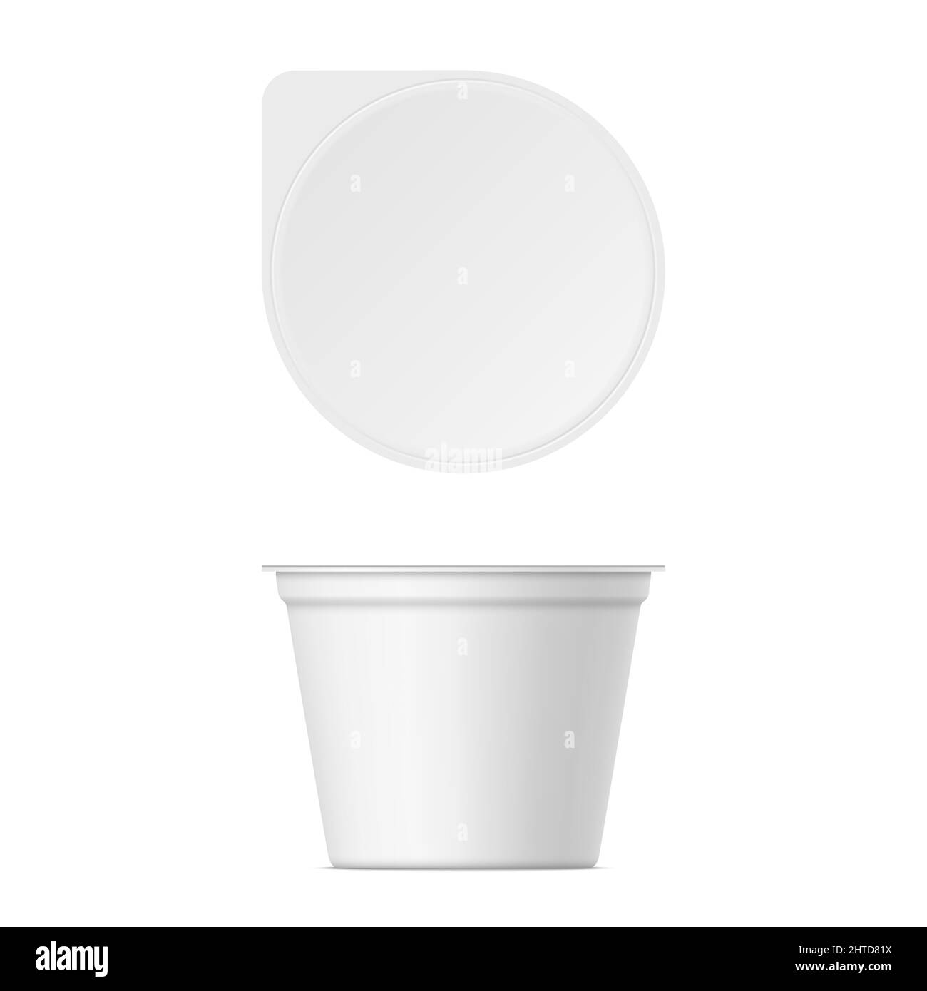 Pot yoghurt Black and White Stock Photos & Images - Alamy