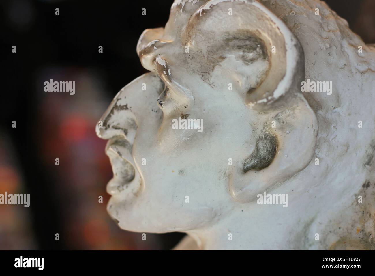 A shocked Satan looking aghast at his defeat Stock Photo - Alamy