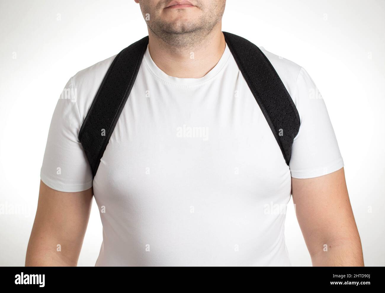 Man pain bandage back hi-res stock photography and images - Alamy