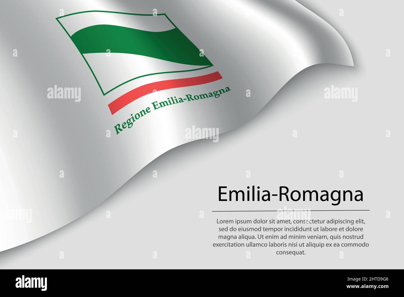 Flag of emilia romagna Stock Vector Images - Alamy