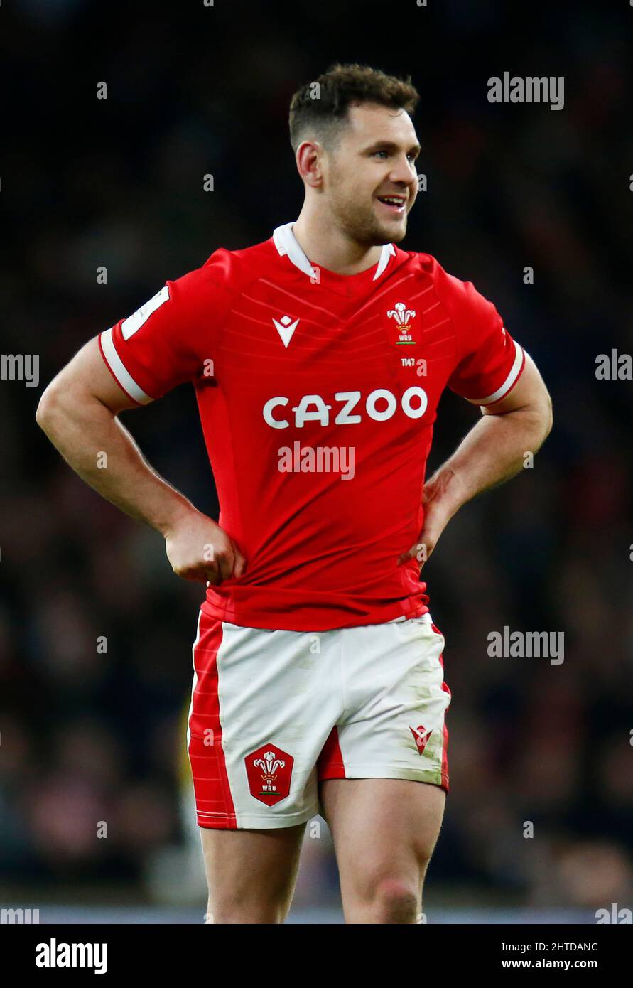 LONDON, ENGLAND - FEBRUARY 26: Tomos Williams of Wales during Guinness ...