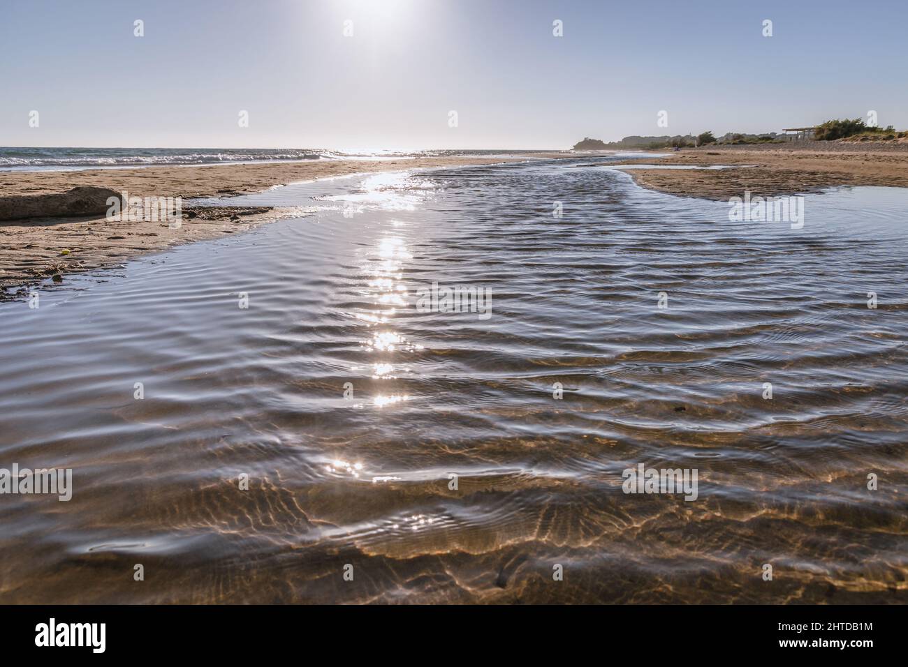Corfu halikounas beach hi-res stock photography and images - Alamy