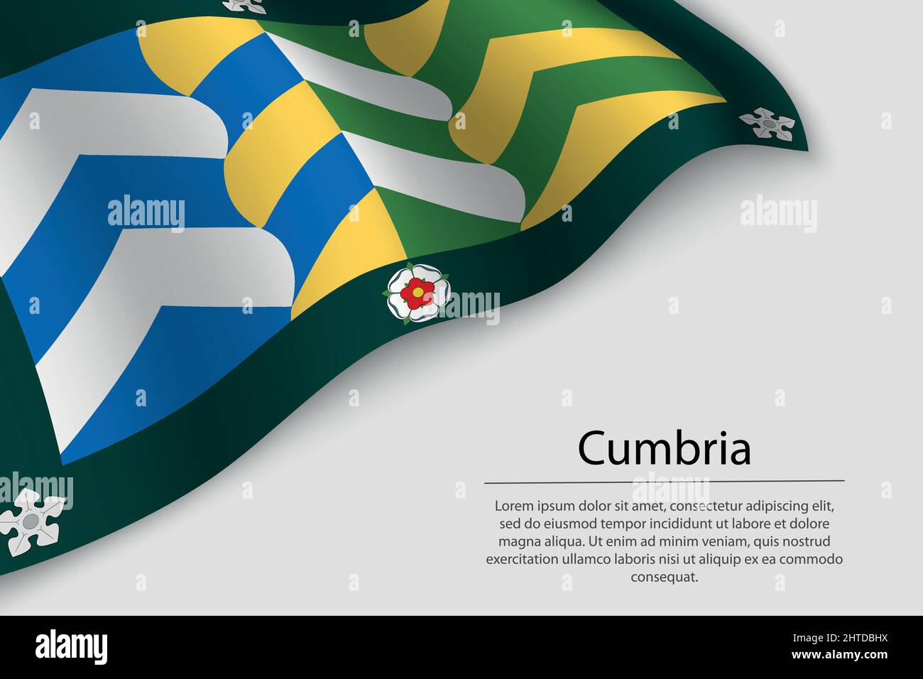 The pride of cumbria Stock Vector Images - Alamy