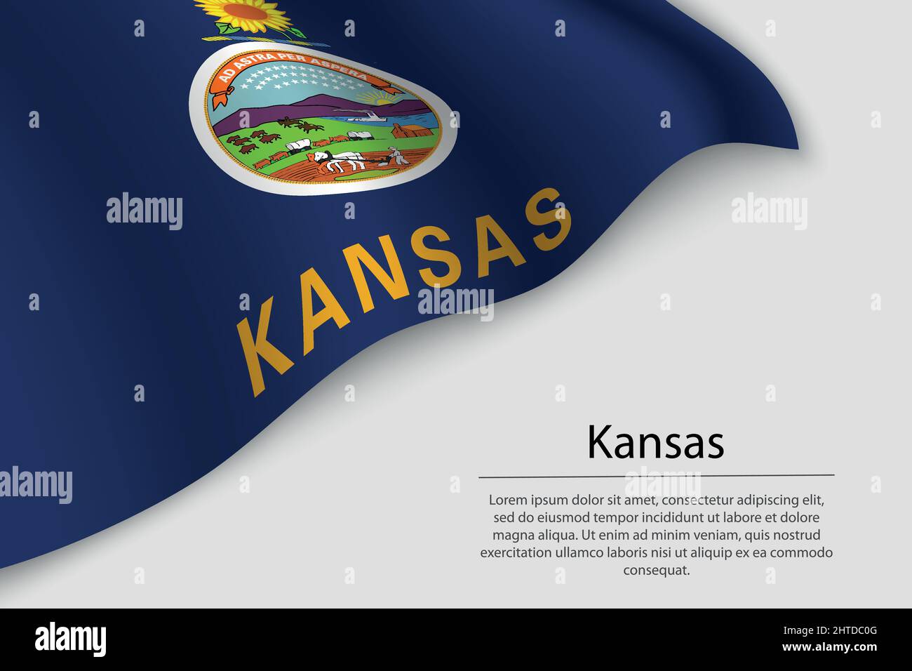 Kansas banner hi-res stock photography and images - Alamy