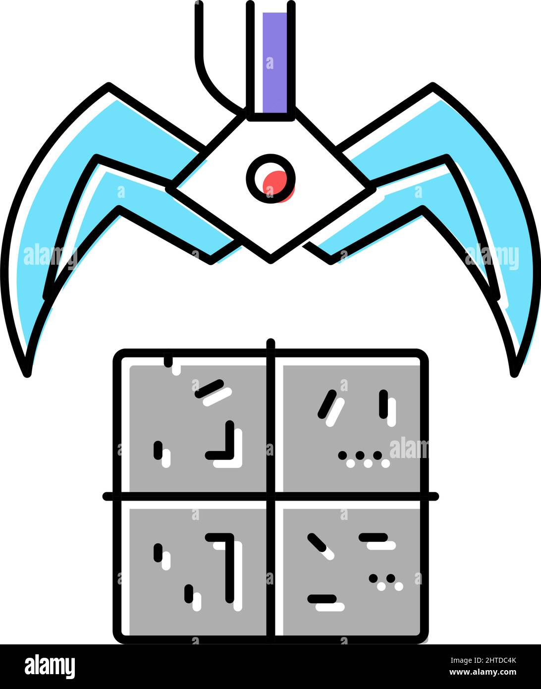 Claw loader Cut Out Stock Images & Pictures - Alamy