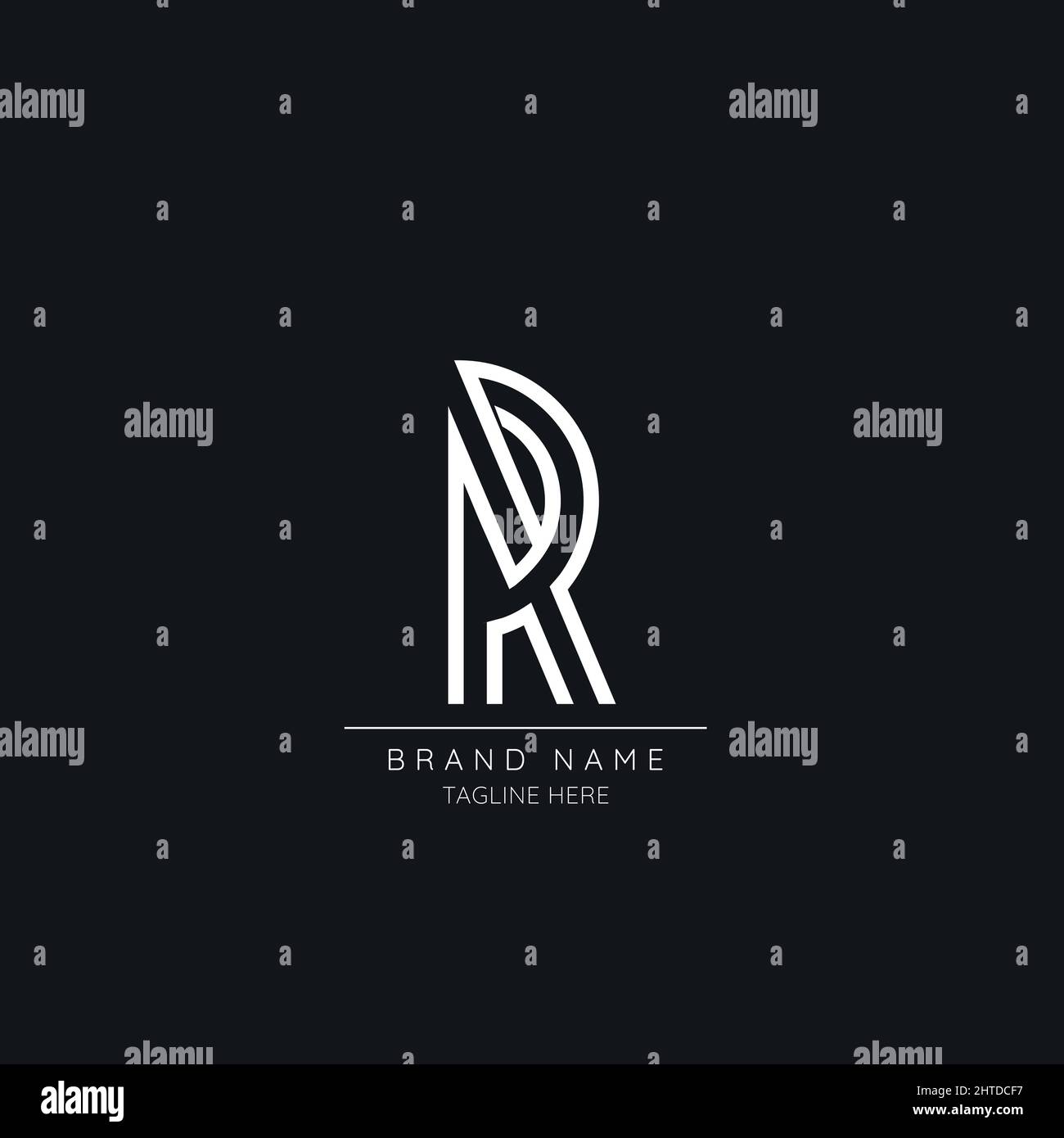 Timeless modern R initial based logo icon Stock Vector Image & Art - Alamy