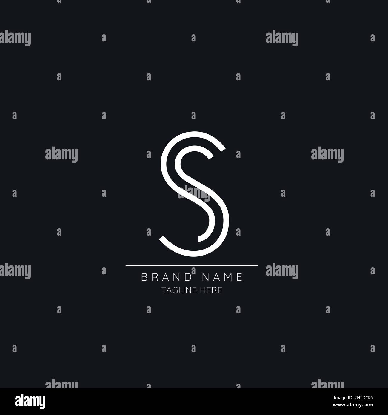 Timeless modern S initial based logo icon Stock Vector Image & Art - Alamy