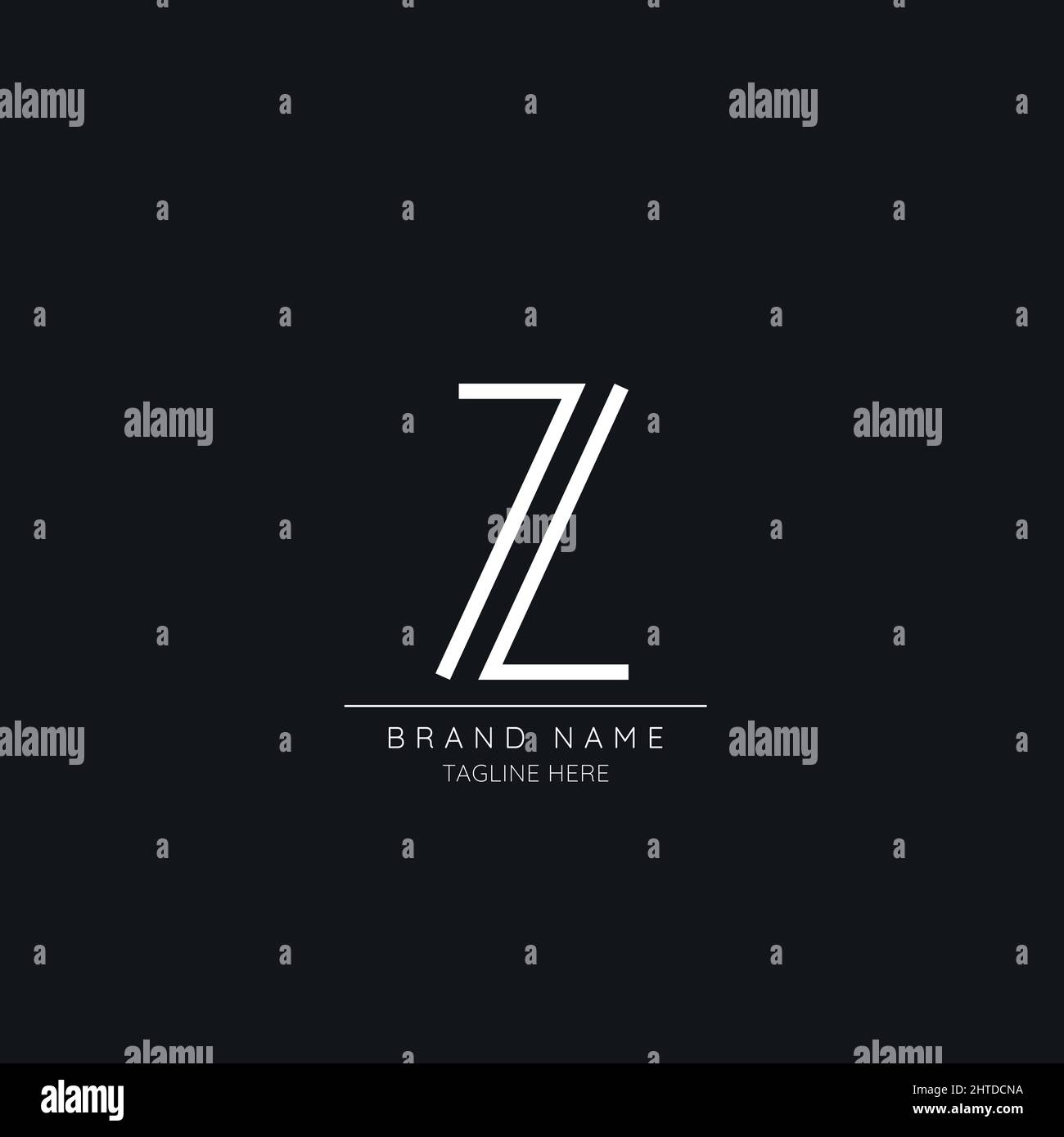Minimalist Letter Z logo icon design Stock Vector Image & Art - Alamy
