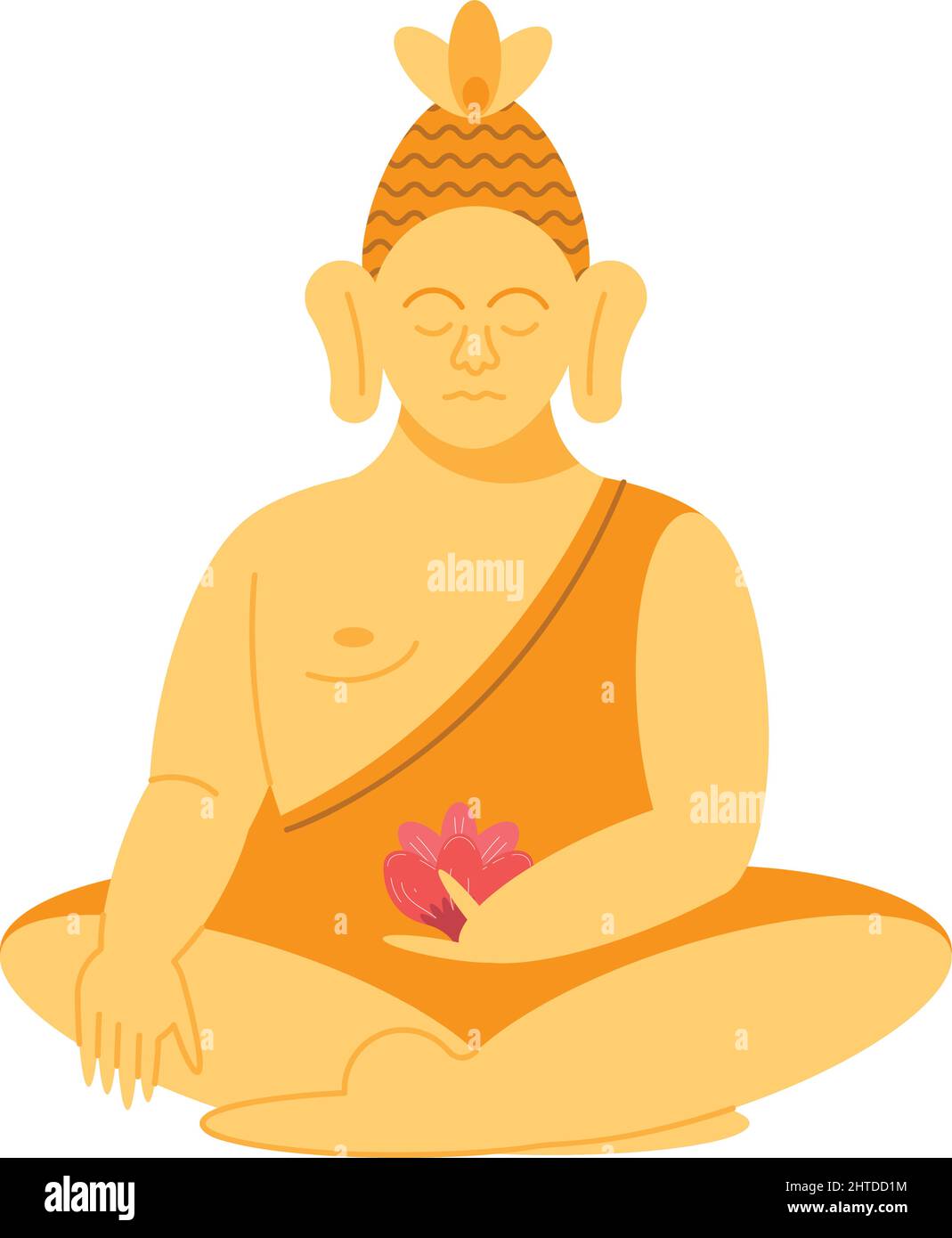 golden thai deity culture icon Stock Vector Image & Art - Alamy