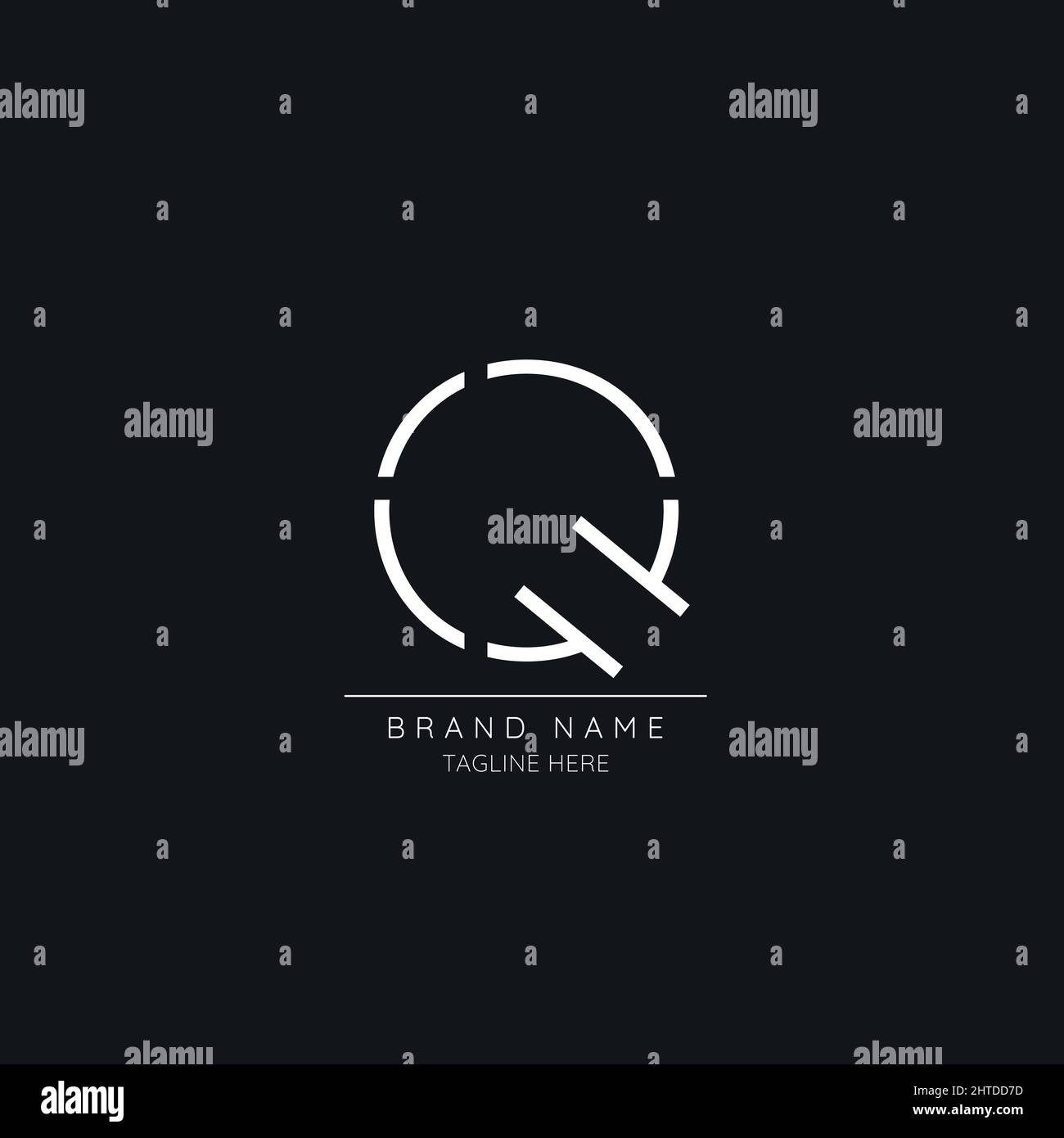 Minimalist Letter Q logo icon design Stock Vector Image & Art - Alamy