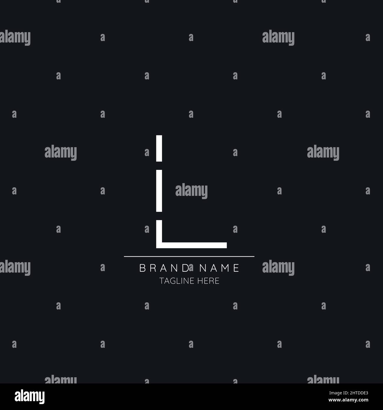 Minimalist Letter L logo icon design Stock Vector Image & Art - Alamy