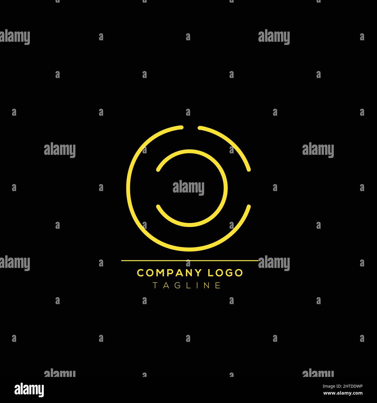 O Logo Monogram Icon Vector Symbol Template Stock Vector Image & Art ...