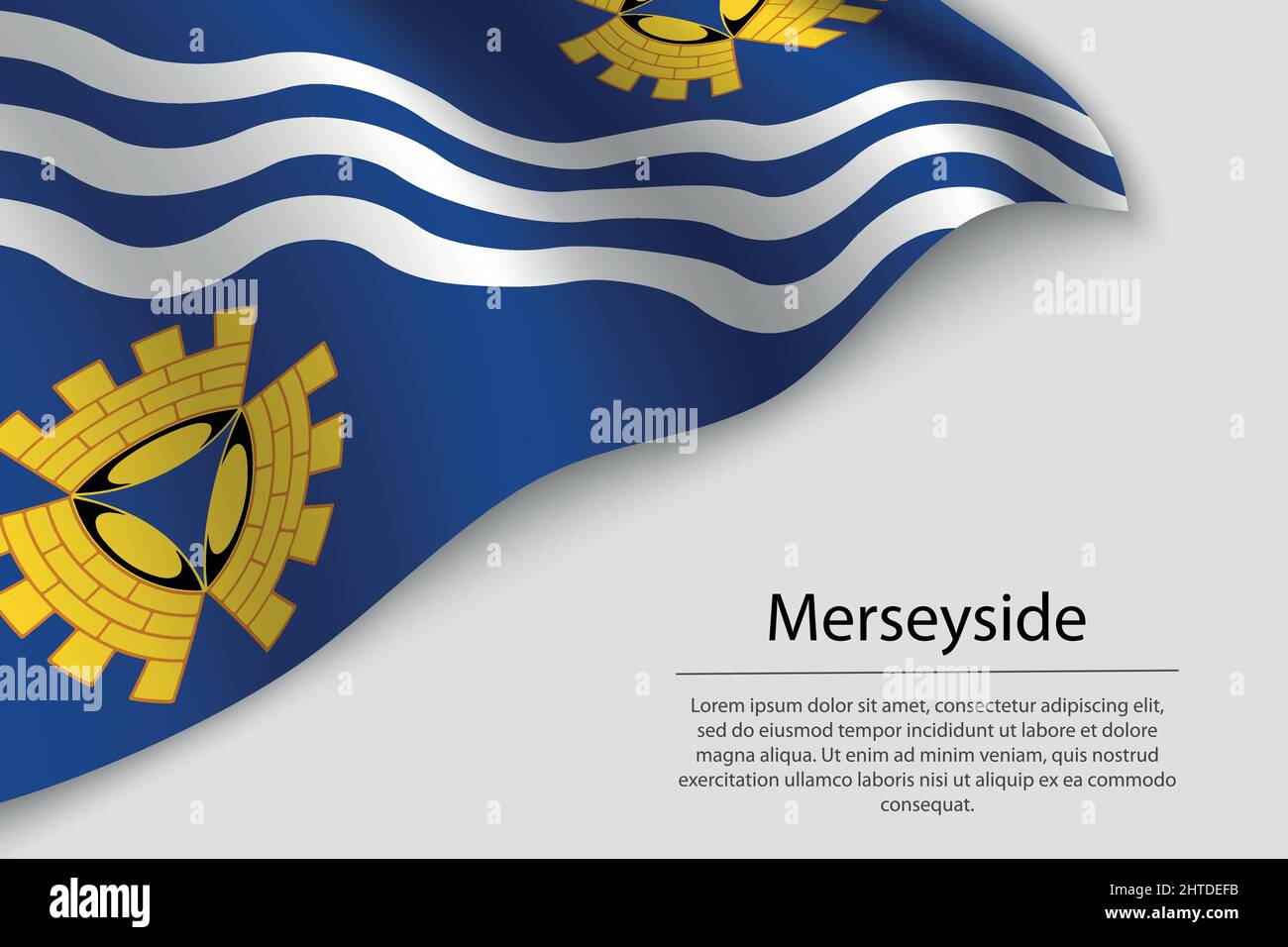 Wavy english flag Stock Vector Images - Alamy