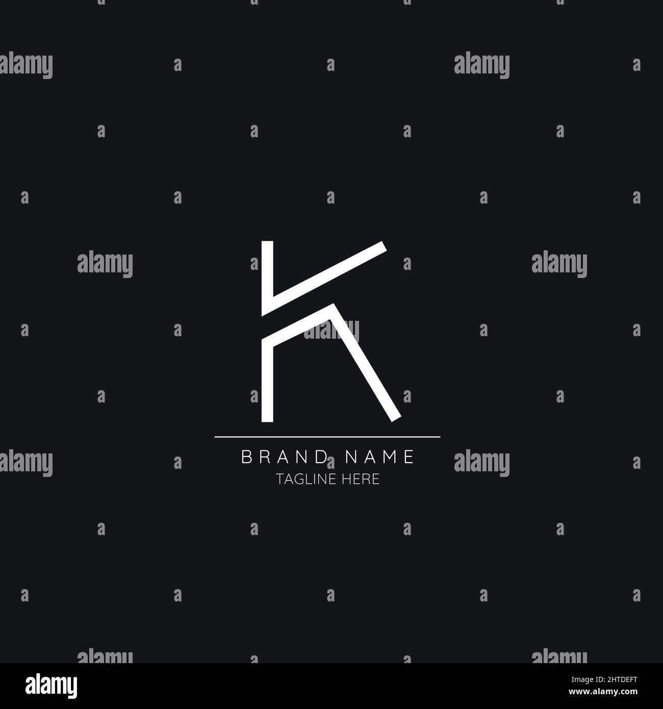 Label font sample design Stock Vector Images - Alamy