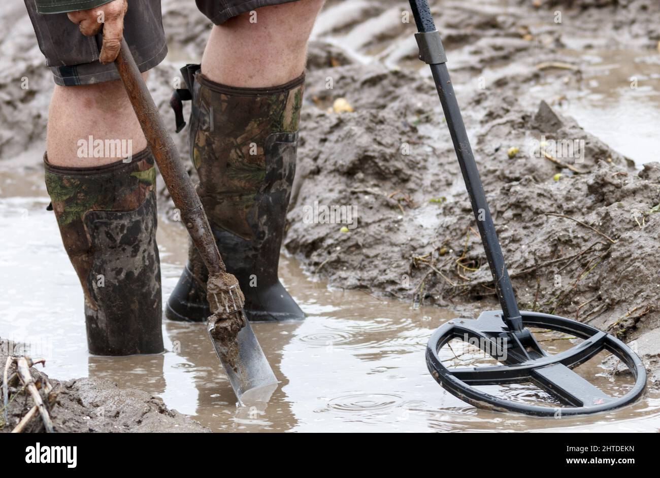 Detectorists field hi-res stock photography and images - Alamy
