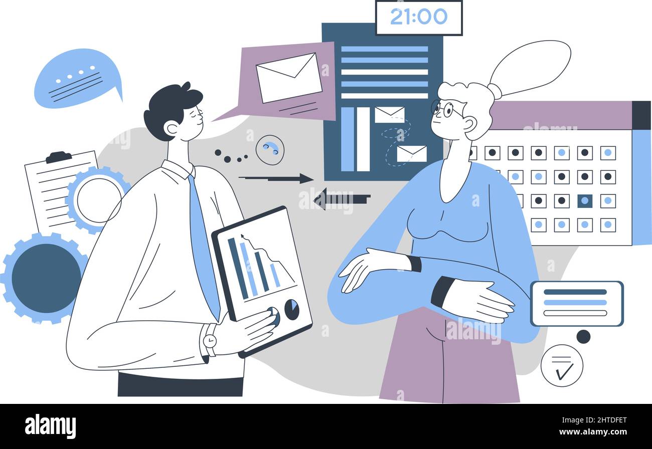 Presenting software Cut Out Stock Images & Pictures - Alamy