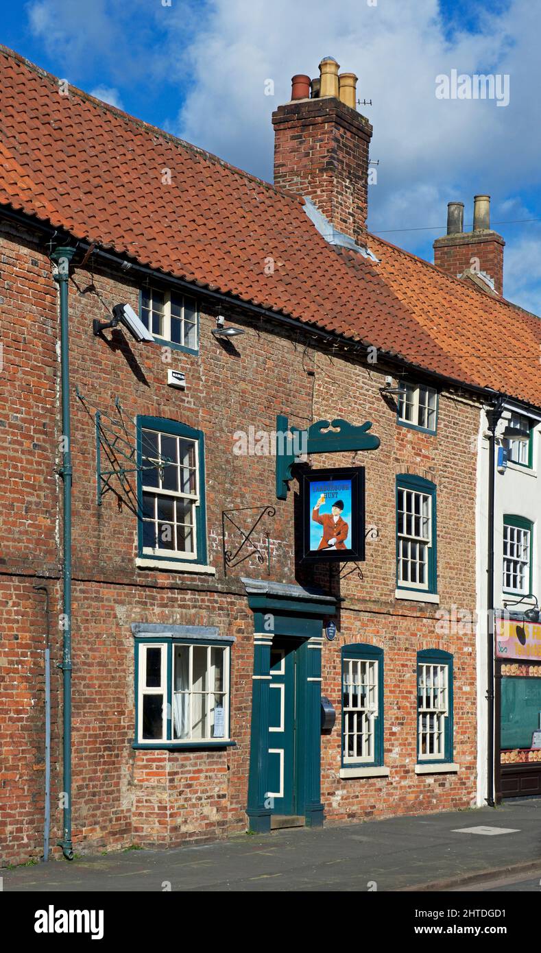 The Yarborough Hunt pub in Brigg, North Lincolnshire, England UK Stock ...