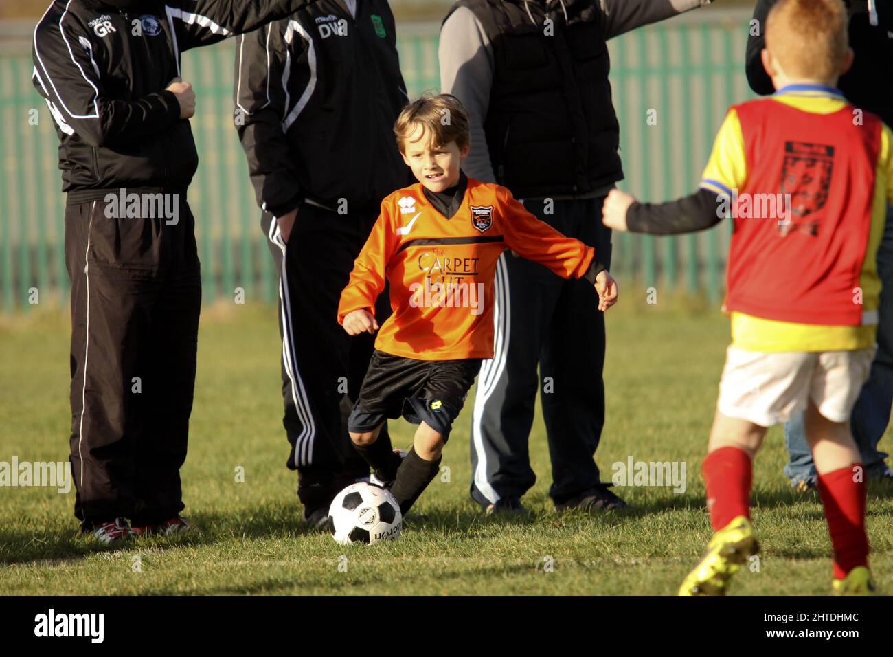 School football match spectators hi-res stock photography and images ...