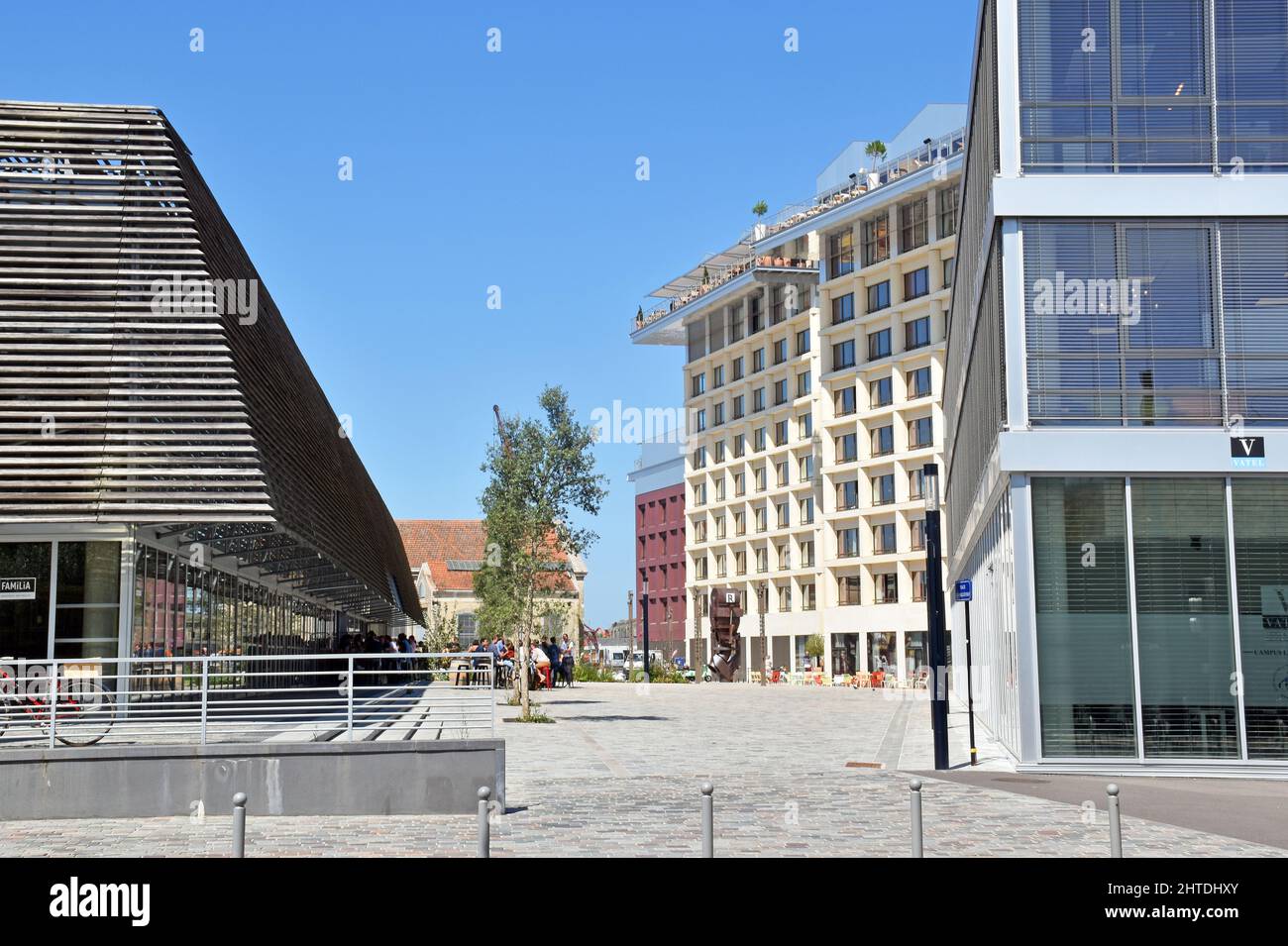 Les Halles de Bacalan, developed by Biltoki, a re-invention of the ...