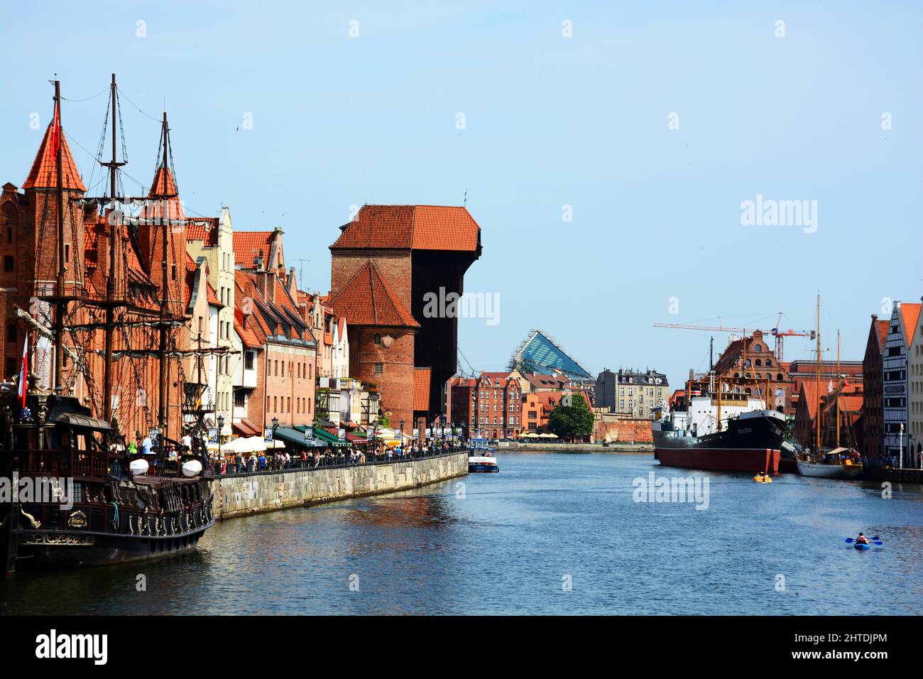 Gdansk cityscape zuraw crane hi-res stock photography and images - Alamy