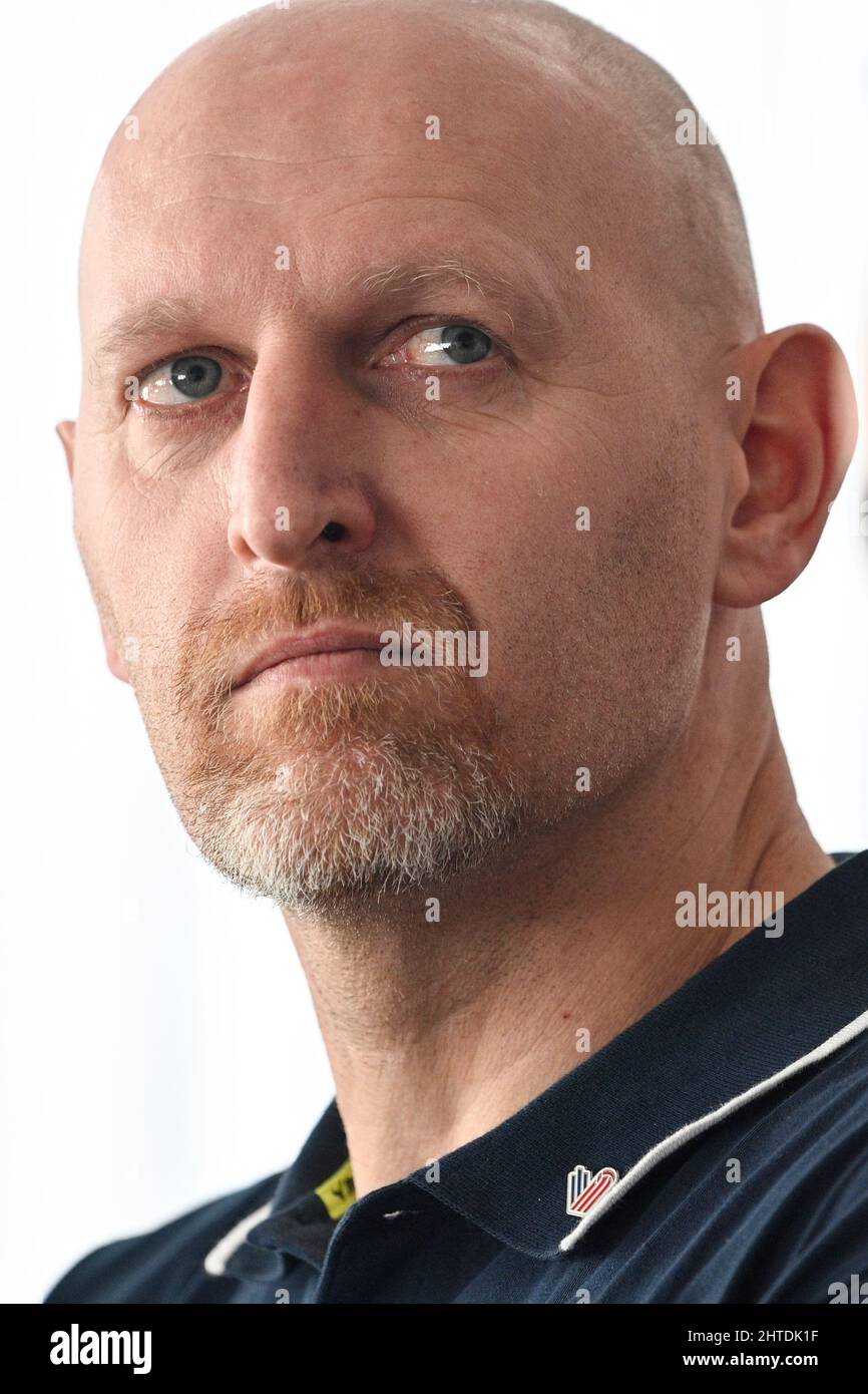 Prague, Czech Republic. 28th Feb, 2022. Marek Pakosta, President at ...