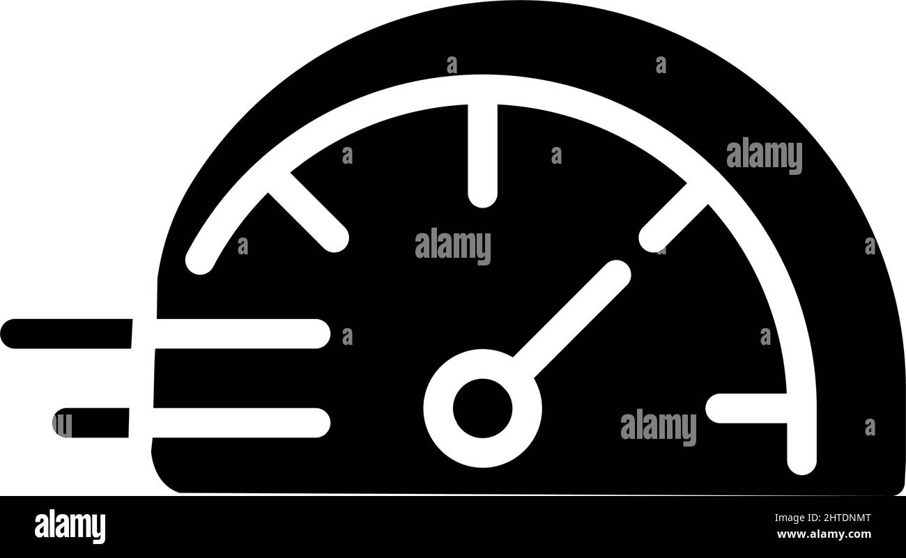 Speedometer car speedometer speed mph Black and White Stock Photos ...