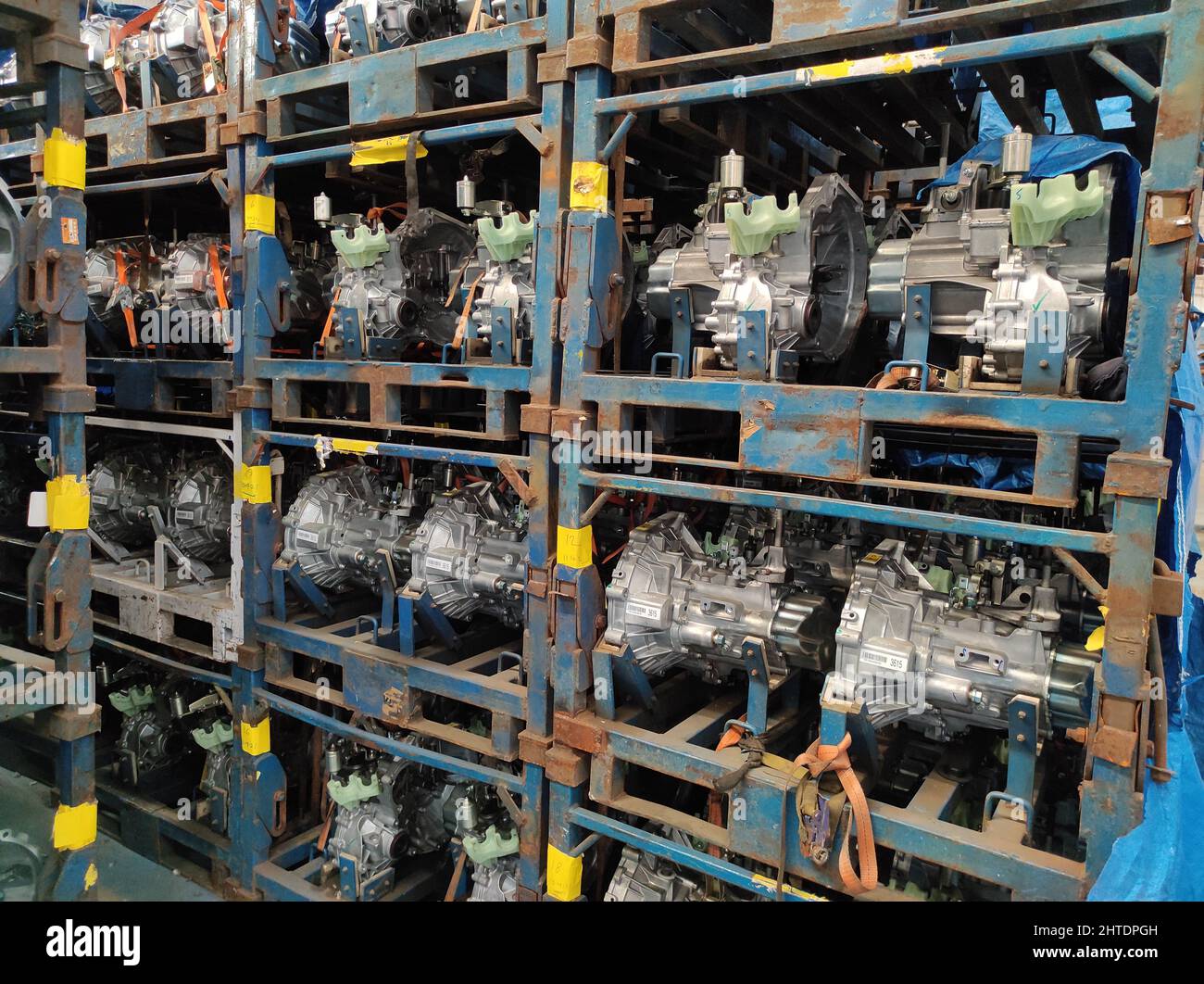 Indian Automobile Factory in Gujarat, India Stock Photo - Alamy