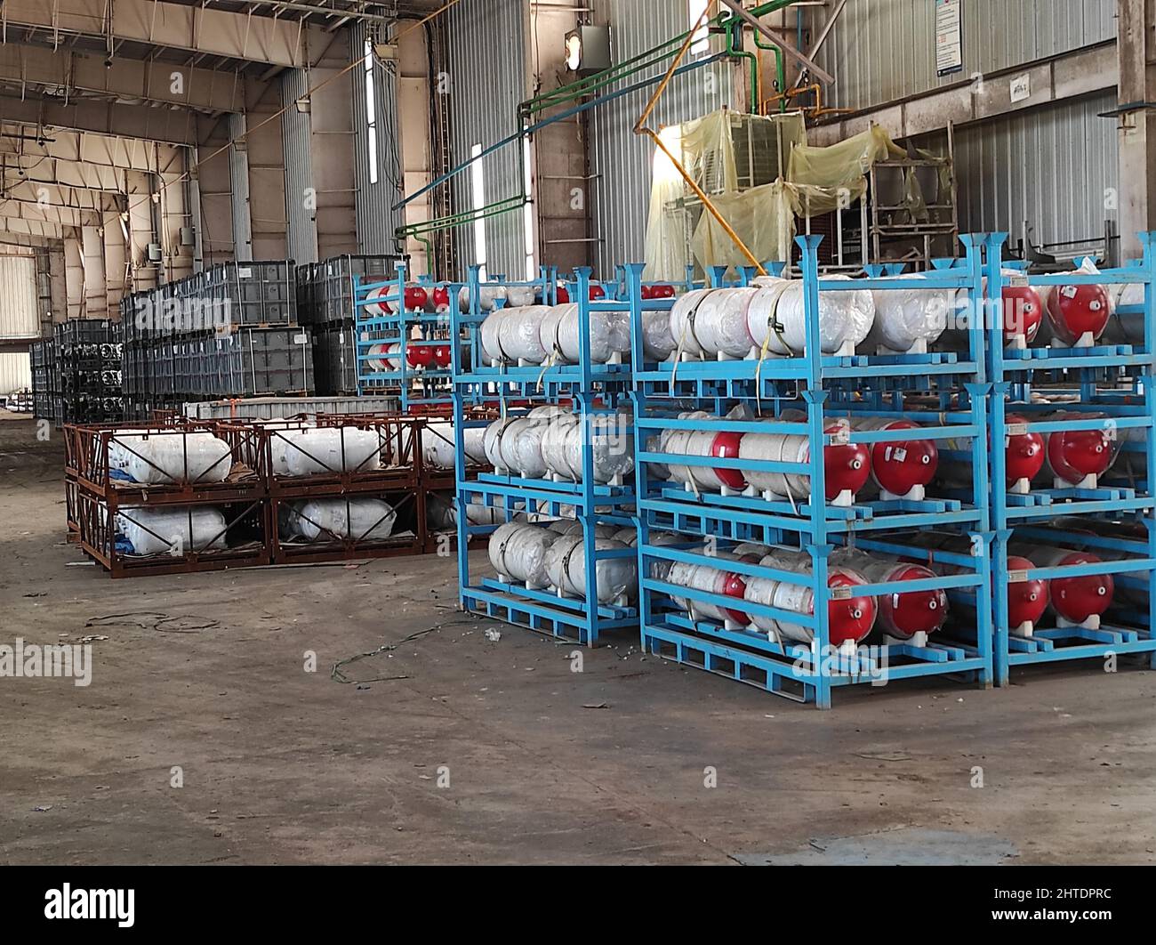 Indian Automobile Factory Gujarat India Company Shop Material Part ...