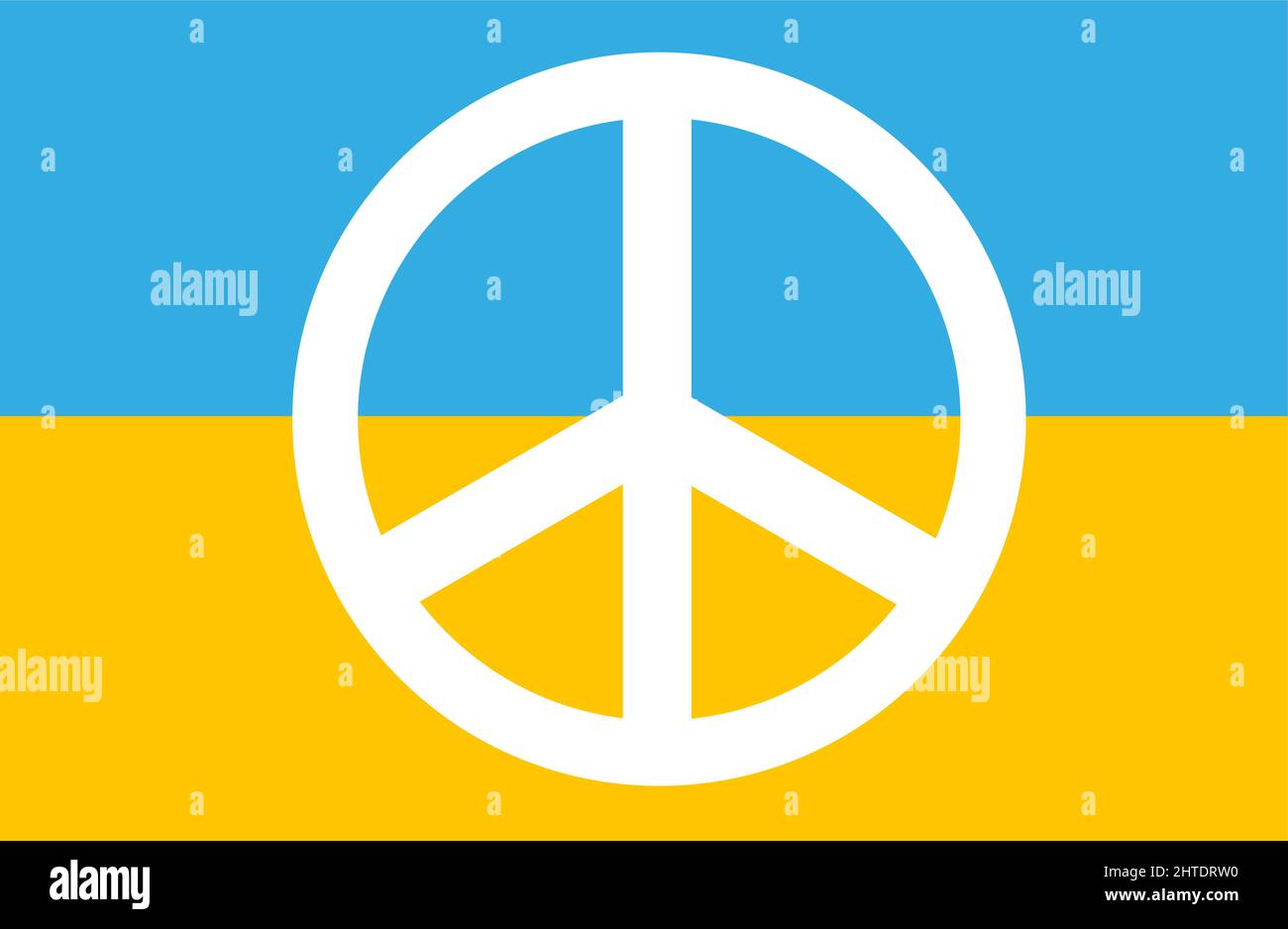 Ukraine flag placard Stock Vector Images - Alamy