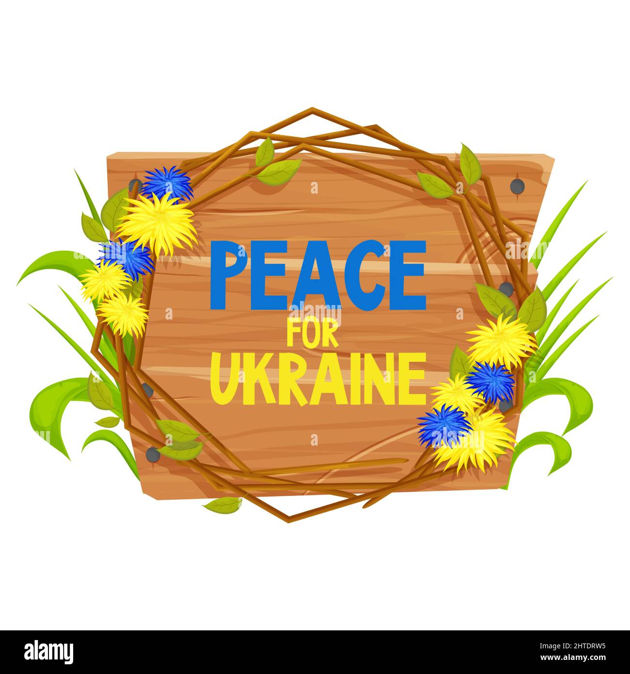 Wooden support frame Stock Vector Images - Alamy