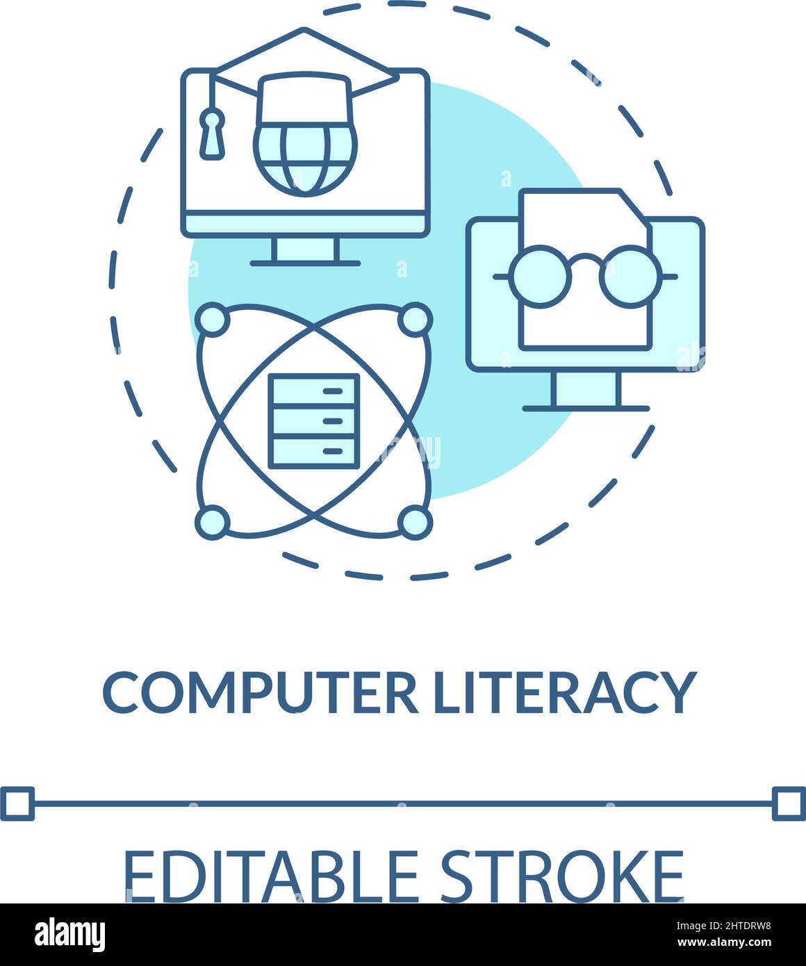 Digital literacy program Cut Out Stock Images & Pictures - Alamy