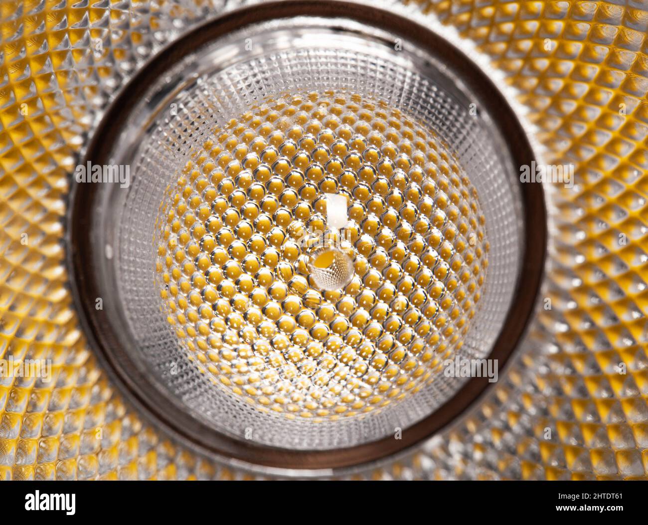 Modern LED matrix lamp, reflector for light Stock Photo - Alamy