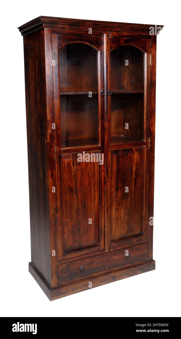 Cupboard taken on a clean white background Stock Photo - Alamy