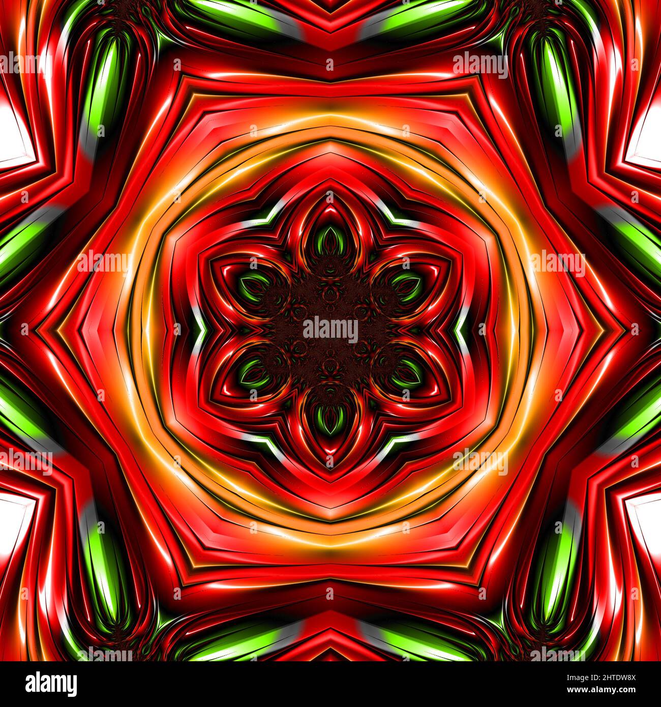 Abstract Computer generated Fractal design. A fractal is a never-ending ...