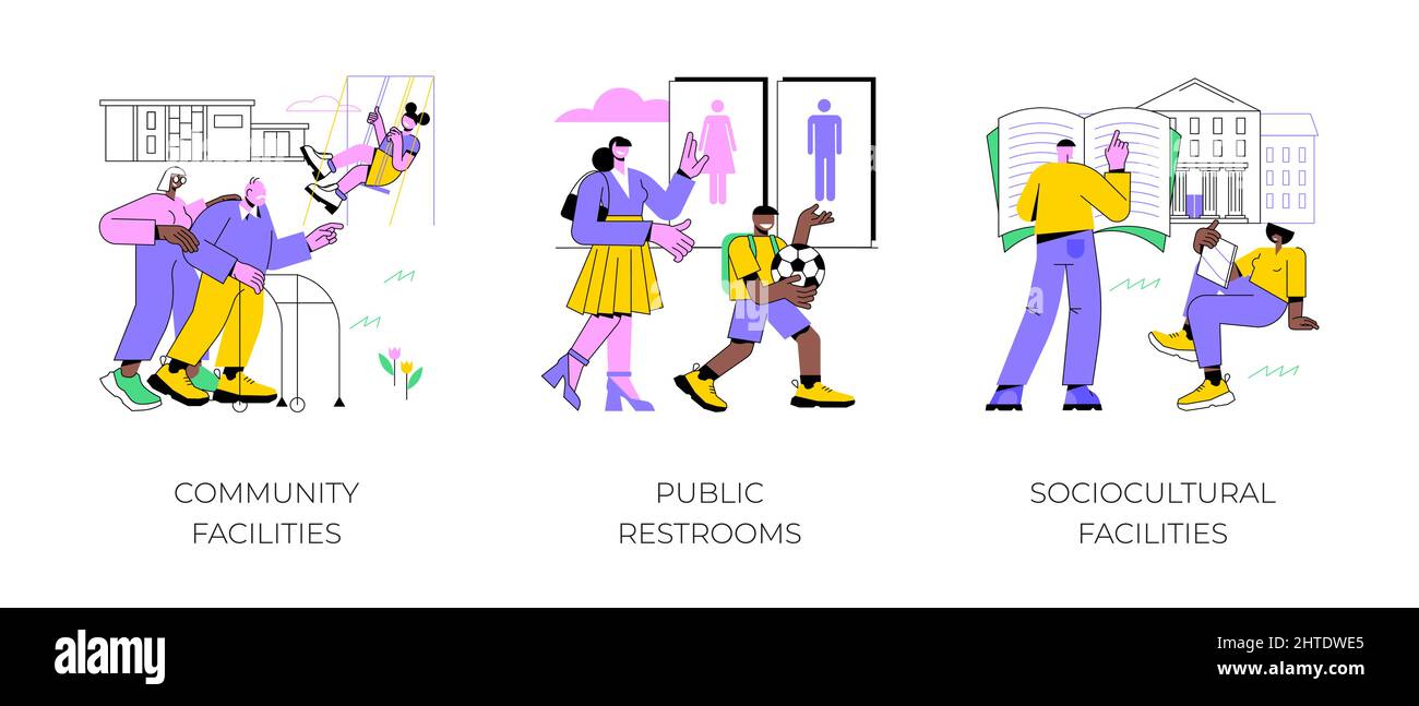 Places In The Community Clipart