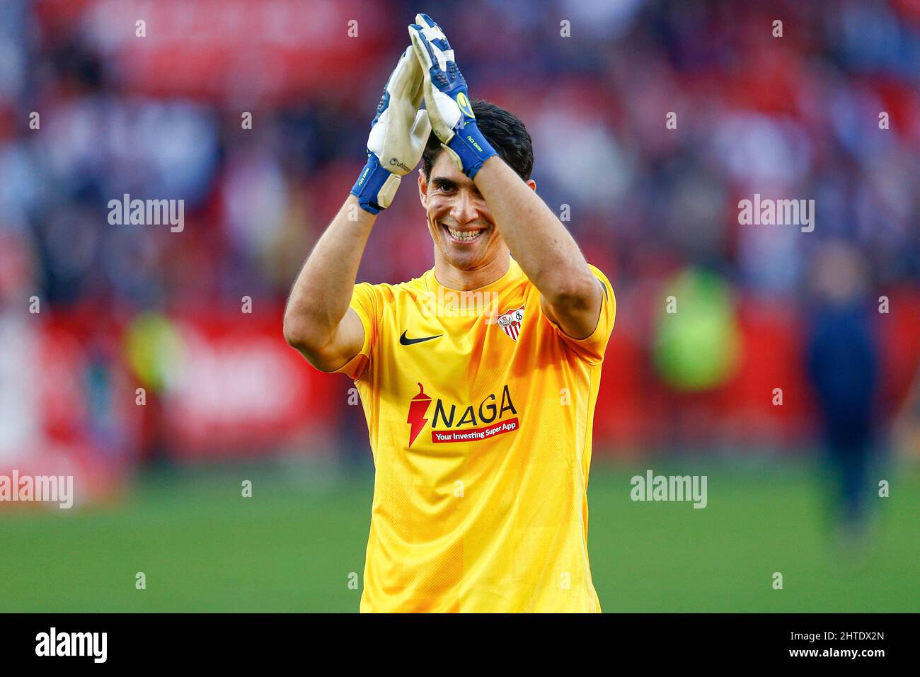 Yassine Bounou Bono Of Sevilla FC During The La Liga Match Between yassine-bounou-bono-of-sevilla-fc-during-the-la-liga-match-between